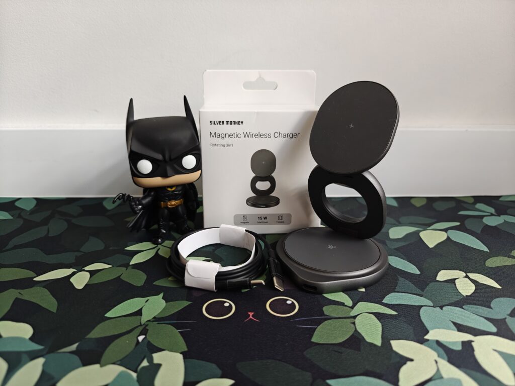 Silver Monkey MagCharger 3in1 — naładuj swój smartfon, smartwatch i ...